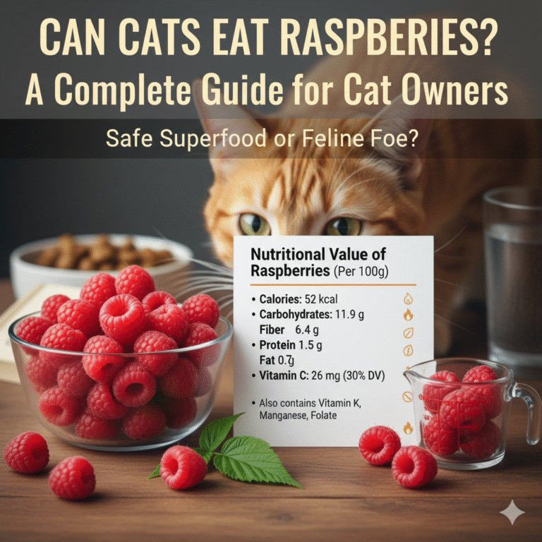 Can Cats Eat Raspberries? A Complete Guide for Cat Owners - catopedea.com