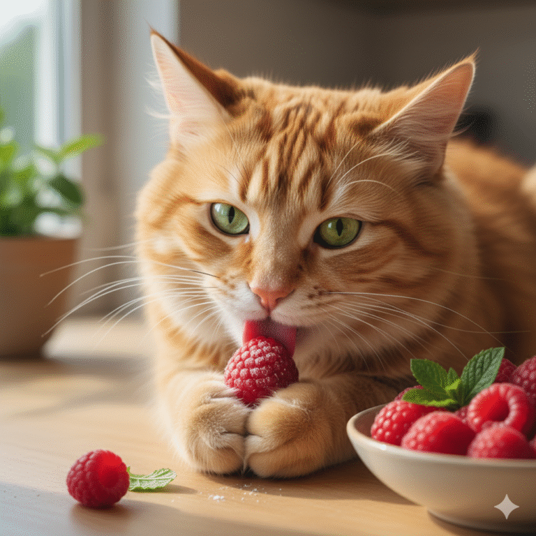 Can Cats Eat Raspberries? A Complete Guide for Cat Owners - catopedea.com